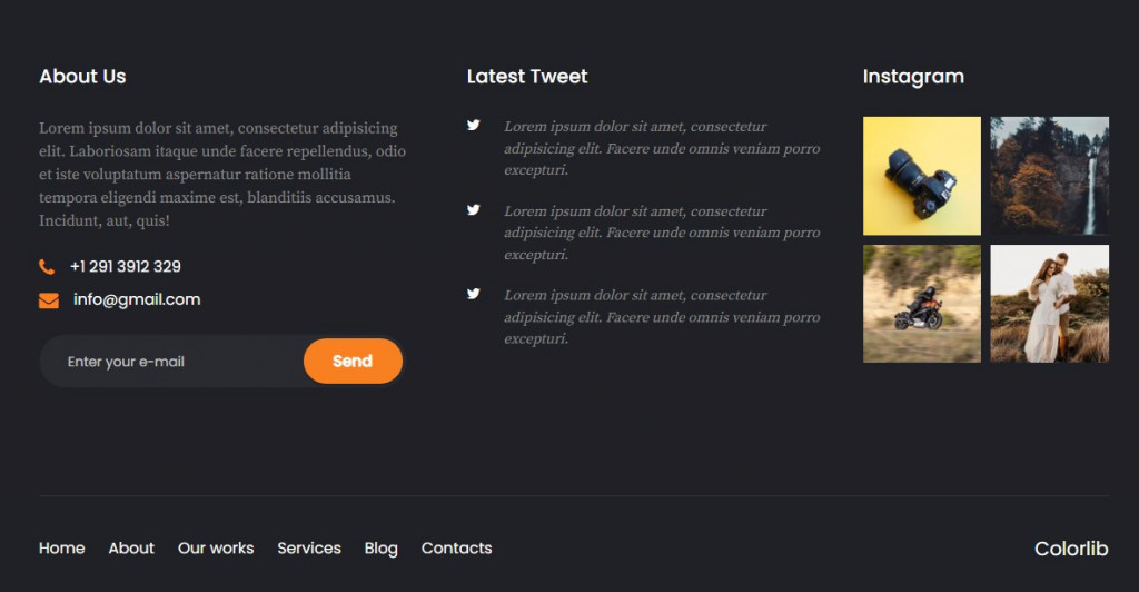 The Best 15 Footer Design Examples and Best Practices | Fireart Studio