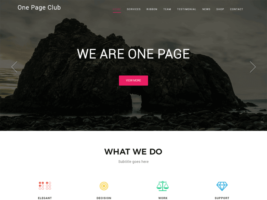 One Page Website Design • 9 Tips and 6 Examples | Fireart