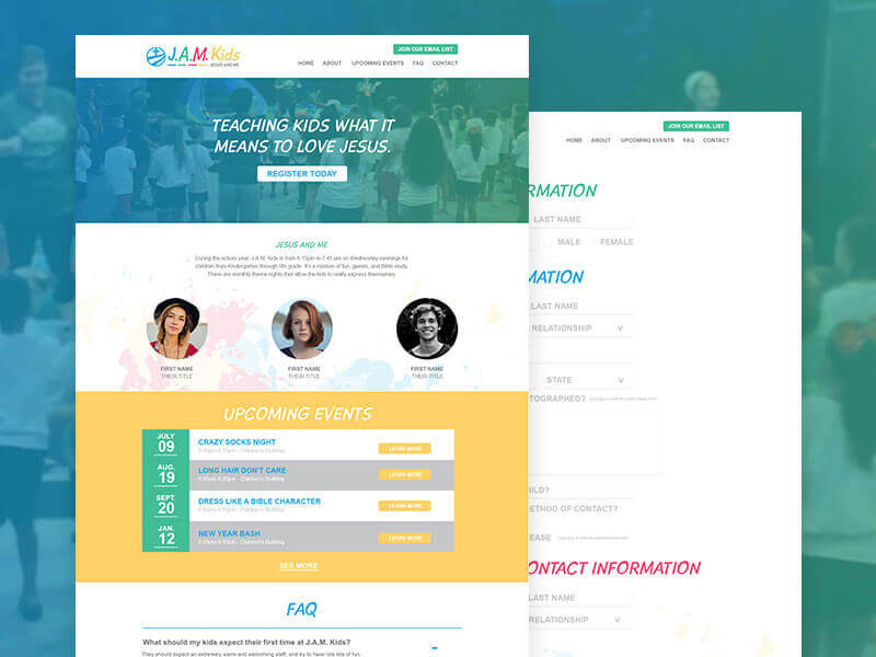 How to Build a Custom Church Website Design - Cyber Craft