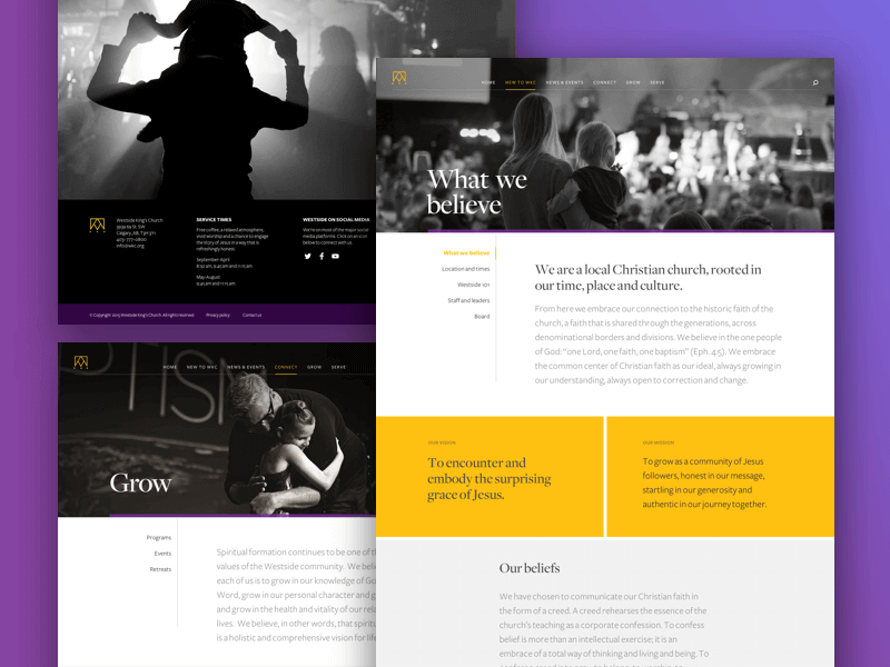 How to Build a Custom Church Website Design | Fireart Studio