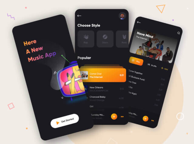 Dark Mode in UI Design for Mobile Apps - Fireart Studio