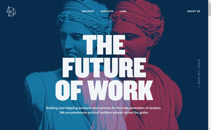 20 Best Blue an Red Web Designs for Inspiration | Fireart