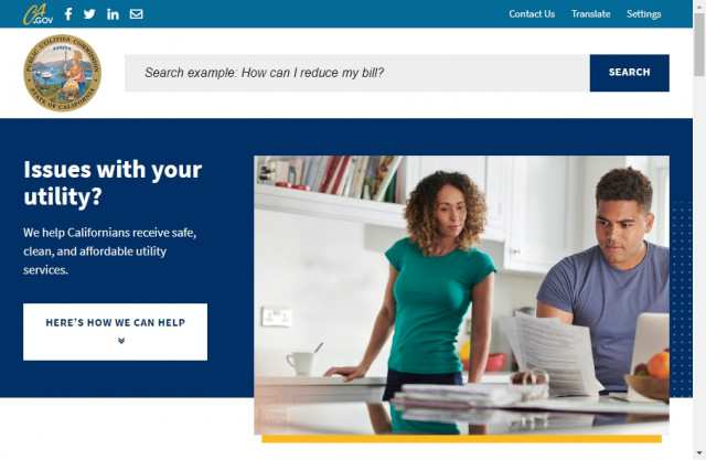 9 Best Online Utilities Website Design Examples | Fireart