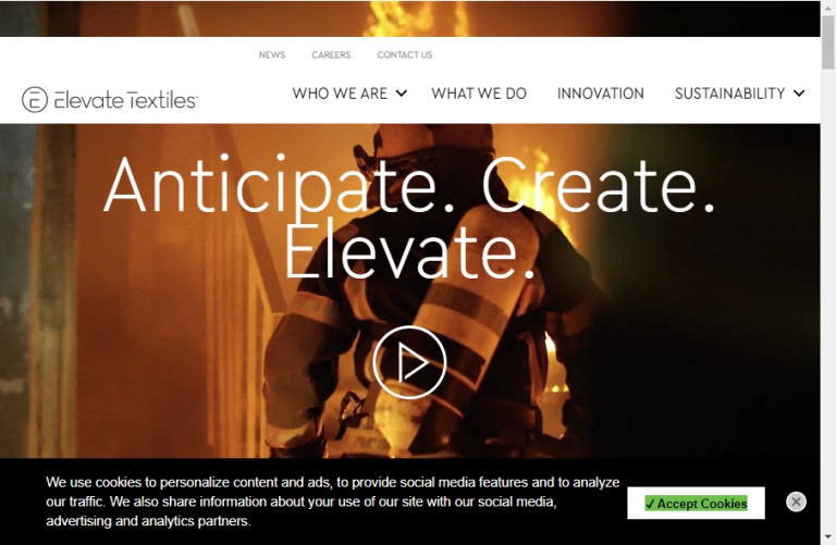 12 Best Textiles Website Design Examples | Fireart