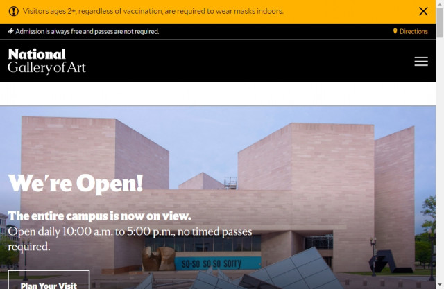 14 Best Museum Website Design Examples | Fireart