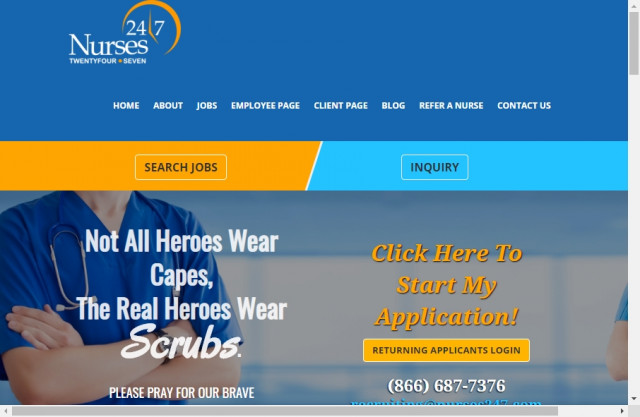 10 Best Online Nurses Website Design Examples | Fireart