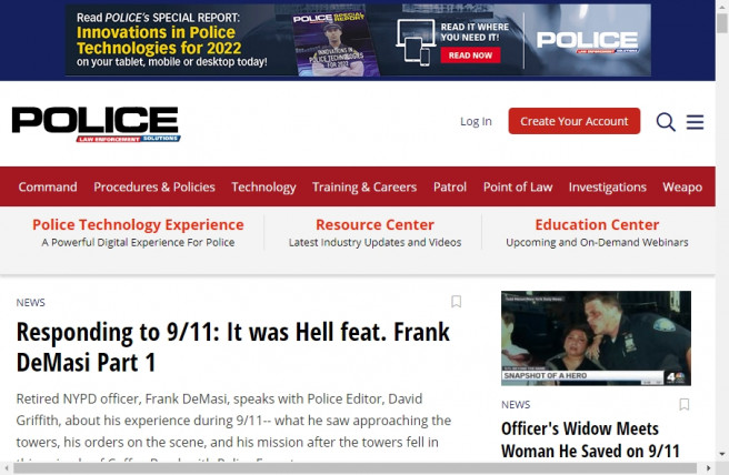 13 Best Police Website Design Examples | Fireart