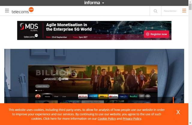 14 Best Online Telecom Website Design Examples | Fireart