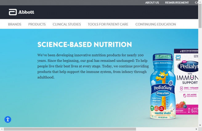 11 Best Online Nutritional Website Design Examples | Fireart