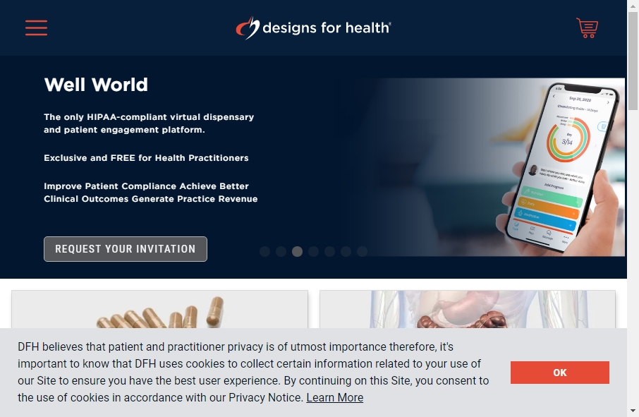 13 Best Health Product Website Design Examples | Fireart