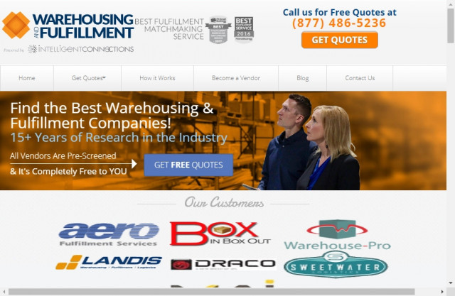 12 Best Online Warehousing Website Design Examples | Fireart
