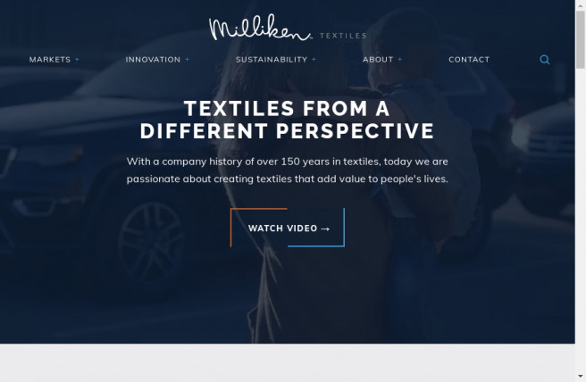 12 Best Textiles Website Design Examples | Fireart