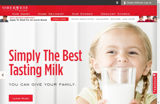 18 Best Online Dairy Website Design Examples | Fireart