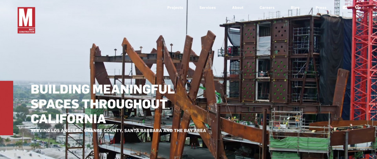 27 Best Construction Website Design Examples | Fireart