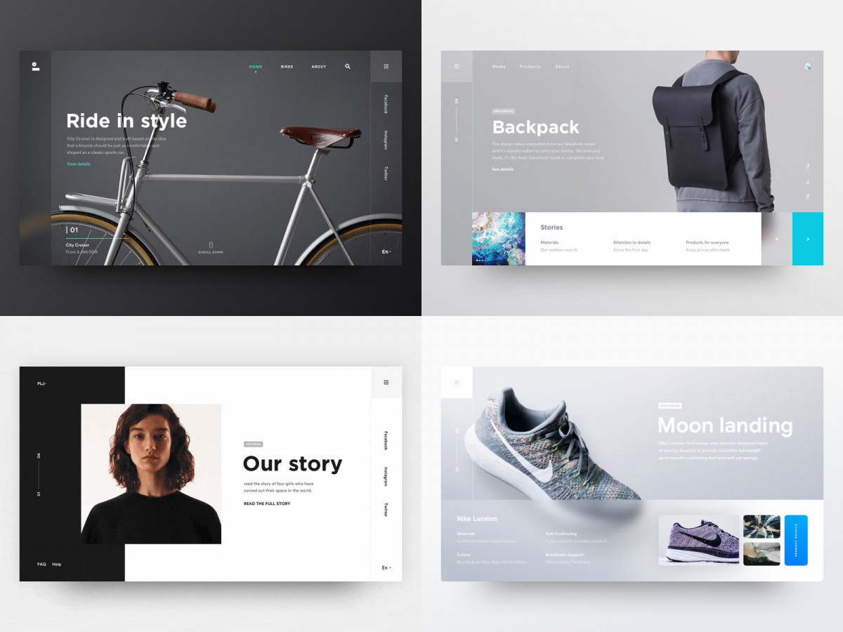 Website Layout Ideas: Top 30 Examples (2022) | Fireart