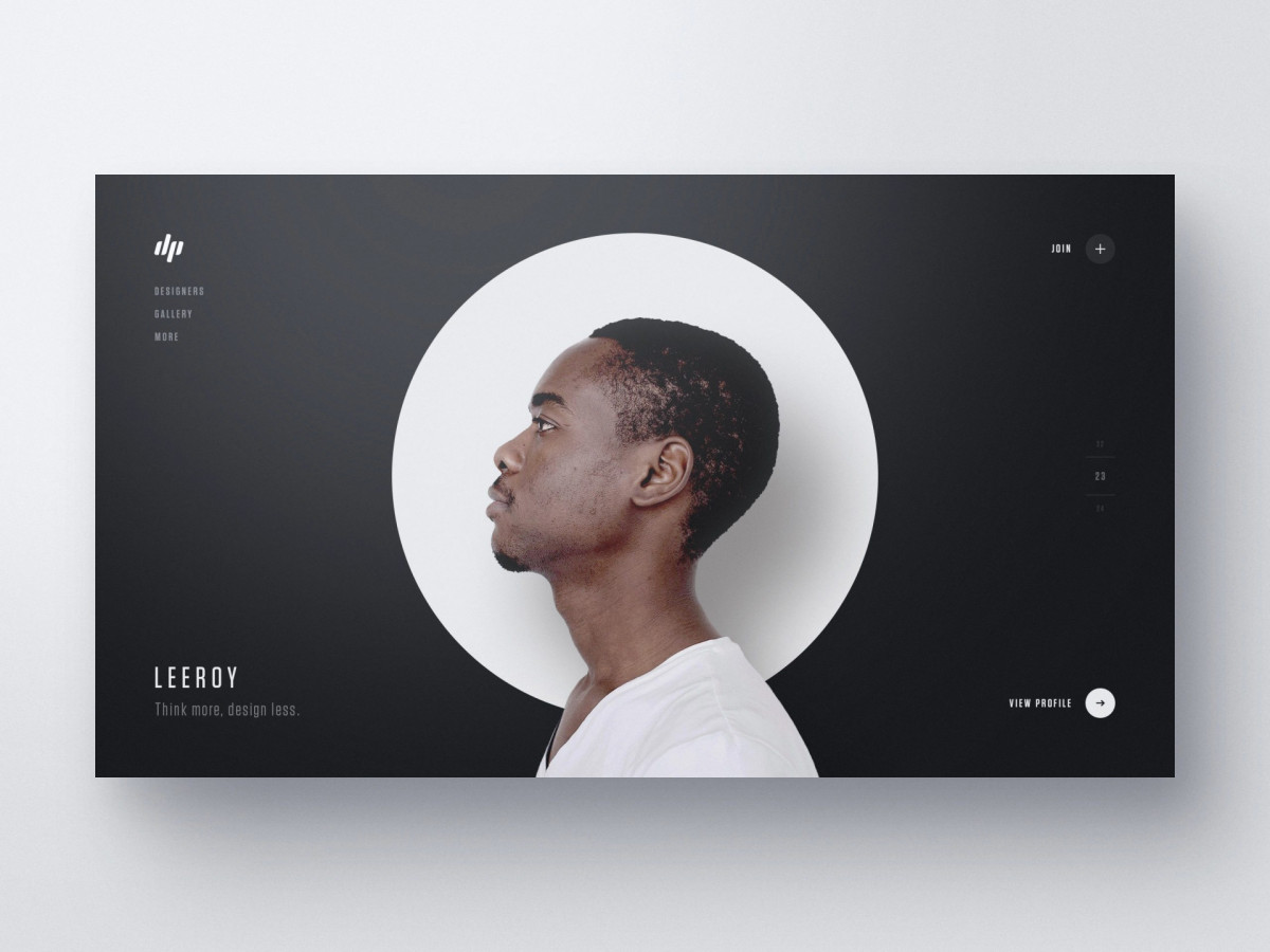 Top 15 Best Profile Page Examples | Fireart Studio