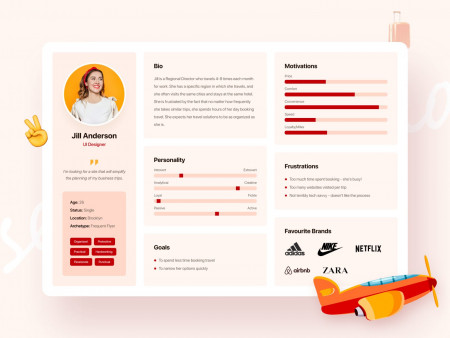 Top 15 Best Profile Page Examples | Fireart Studio